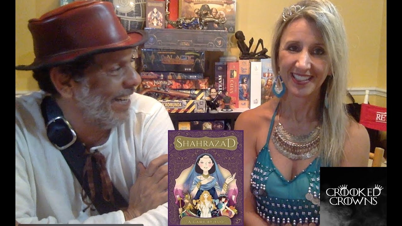 Shahrazad Board Game Cosplay First Play Through and Review - YouTube