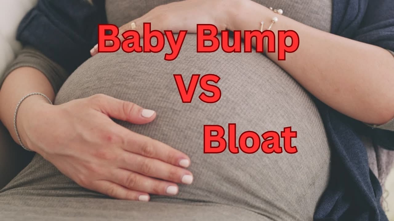 Baby Bump vs Bloat - YouTube