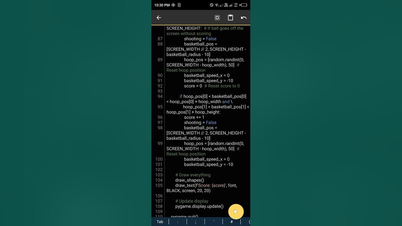 BASKETBALL- PYGAME.mp4 - YouTube