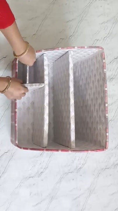 Cardboard Box Reuse Idea | #diy #craft #diyorganizer #shorts #shortvideo #shortsfeed # ...
