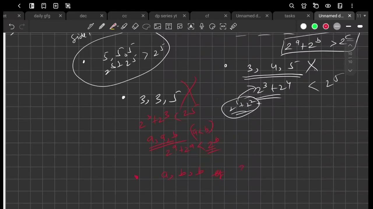 B. Forming Triangles | Educational Codeforces Round 161 (Rated for Div. 2) Solutions - YouTube