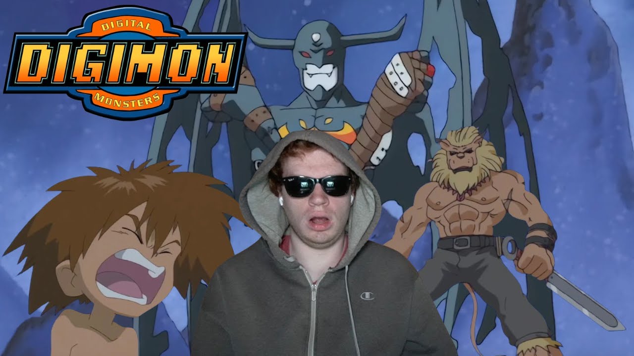 Digimon Adventure Season 1 Episode 8 Evil Shows His Face Reaction - YouTube