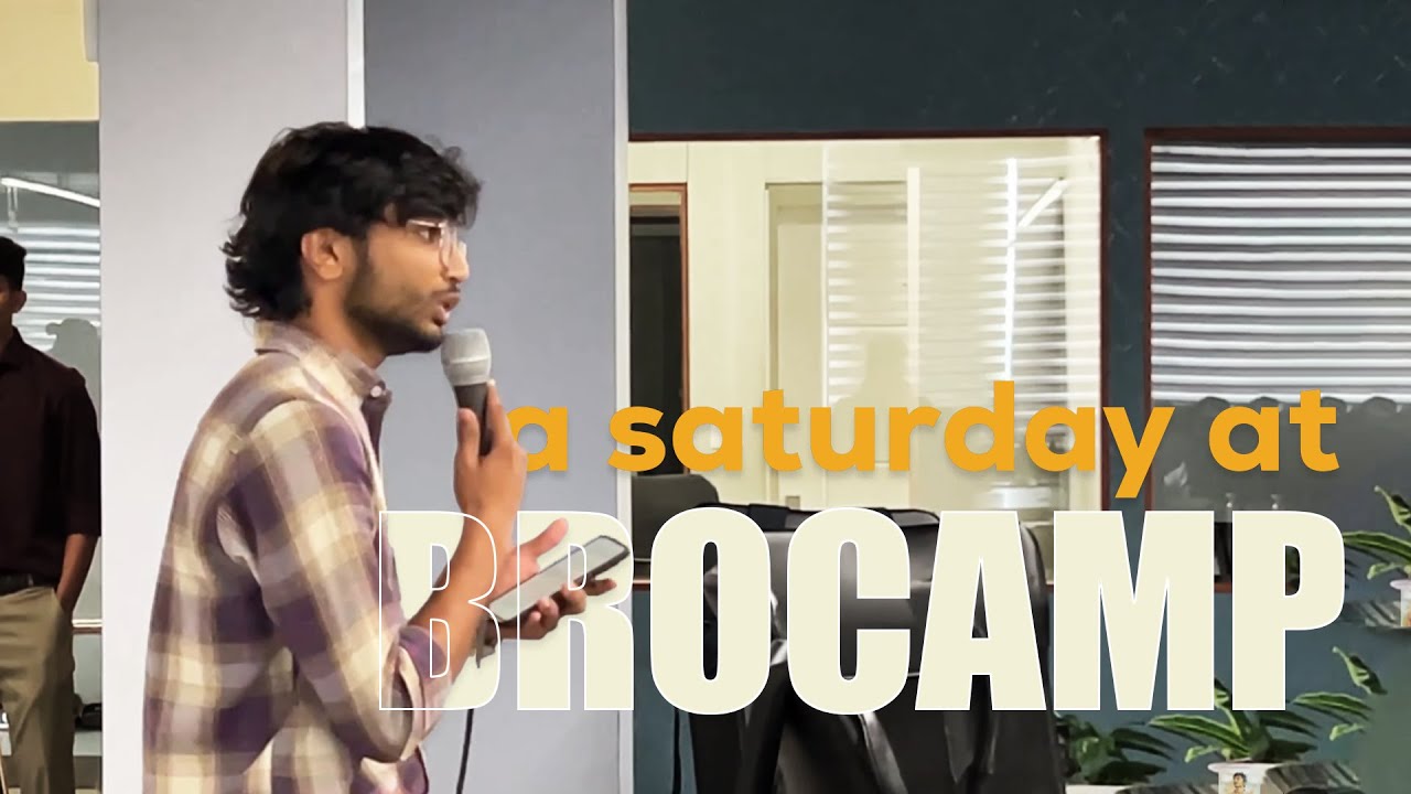 A Saturday At Brocamp Brototype Calicut Vlog 1 Youtube