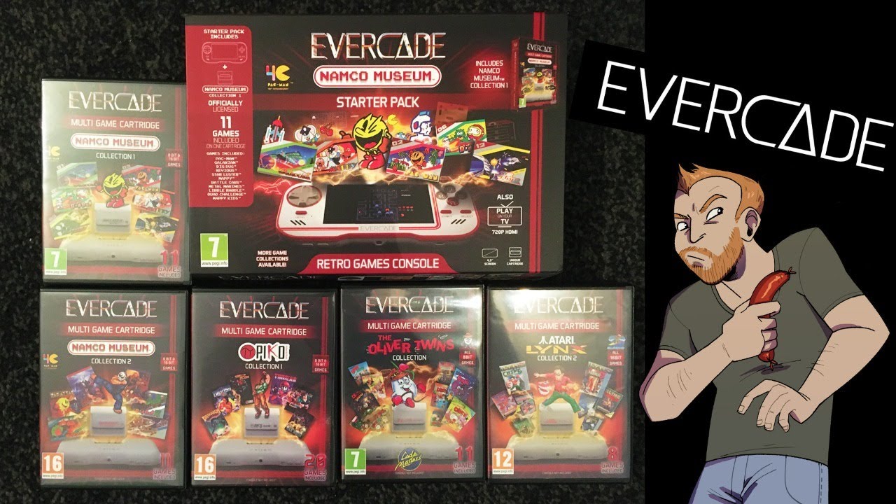 Let's Play Evercade Games - RETRO HANDHELD EXTRAVAGANZA! - YouTube