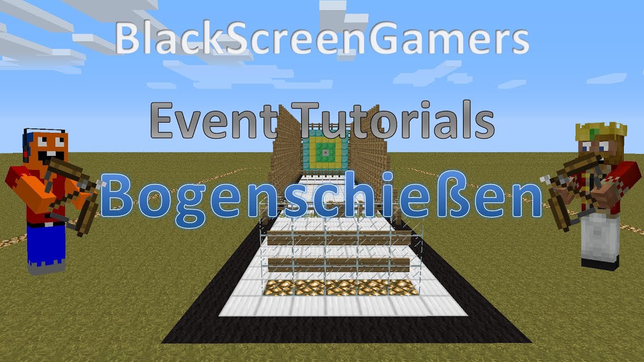 Bogenschießen - Minecraft Event-Tutorial - YouTube