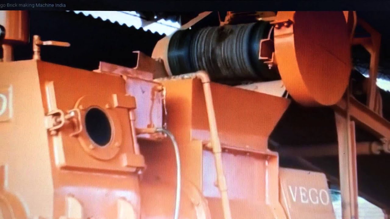 Clay Brick Machine chamunda welding works - YouTube