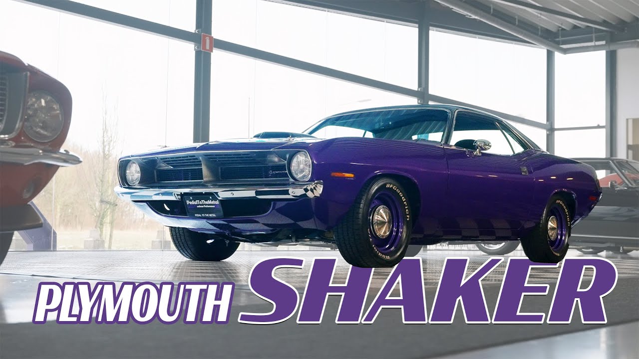 Walk Around of Plymouth Cuda 440 SHAKER From 1970 - YouTube