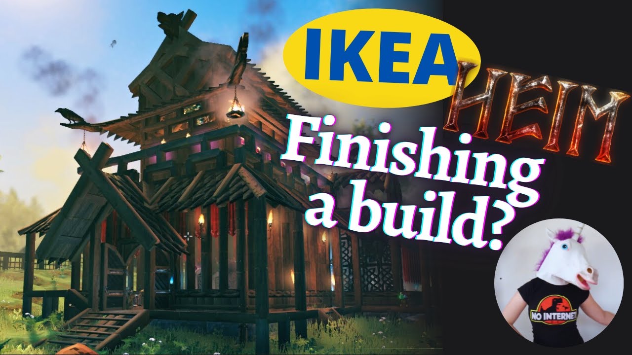 IKEAHEIM - Can you finish a build in Valheim? Traditional Japanese ...
