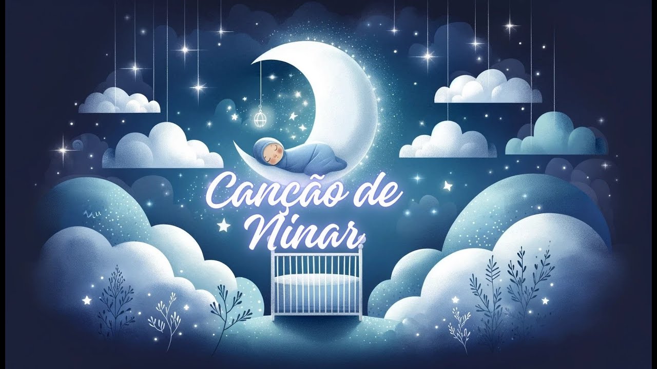 Canção de Ninar - Para Bebê dormir Rápido - Sonho Azul-Lullaby - For ...