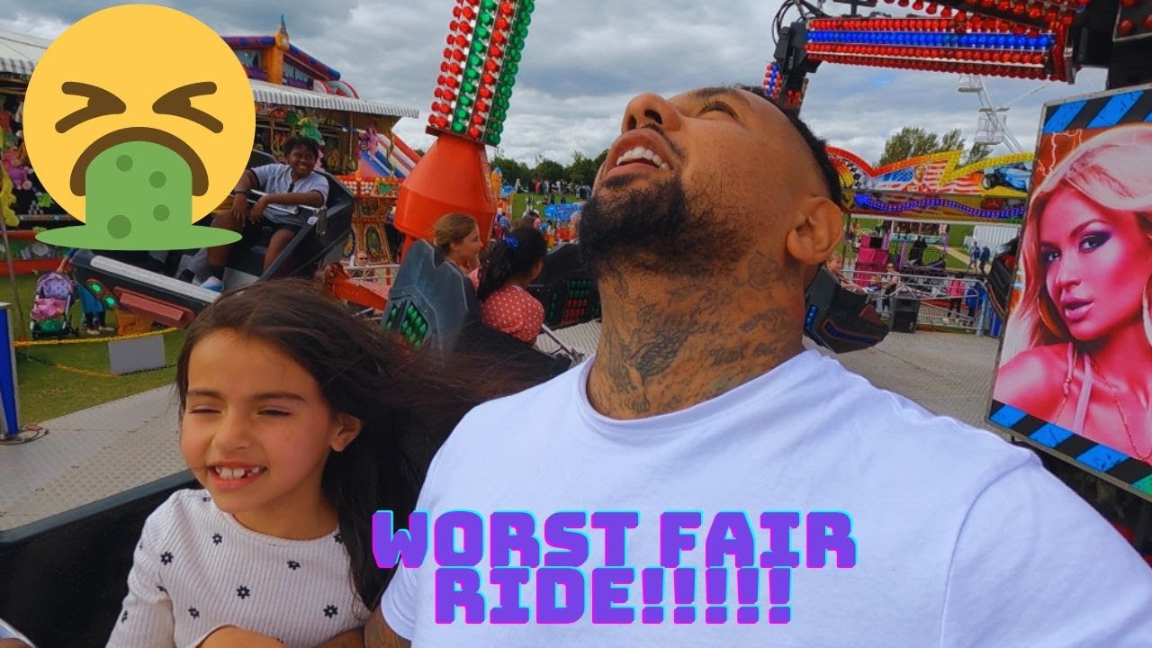 GOING ON THE WORST RIDE IN THE FAIR - YouTube