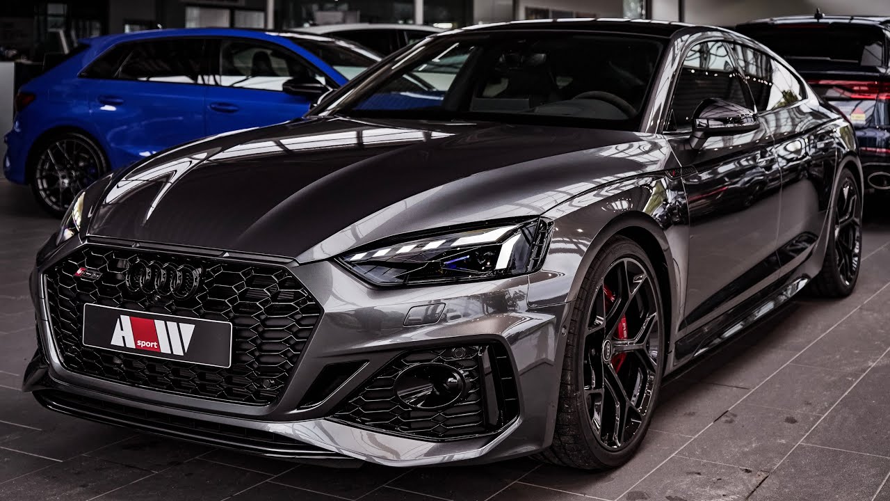 AMAZING LOOKING 2023 Audi RS5 Competition Plus - Sound, Interior and ...