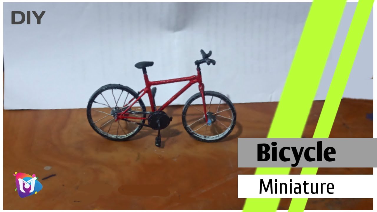How to Make a Bicycle - Cycle Miniature -HandMade - YouTube