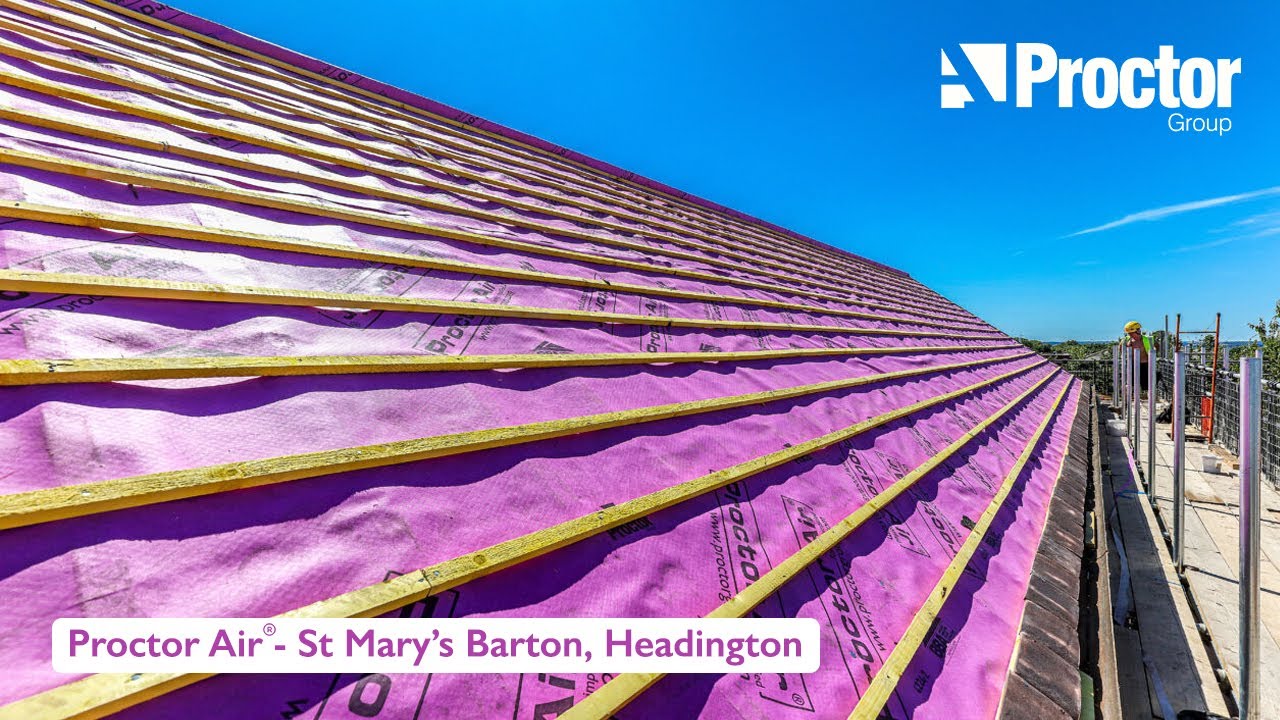 Case Study: Reroofing of St Mary's, Barton, Headington - YouTube