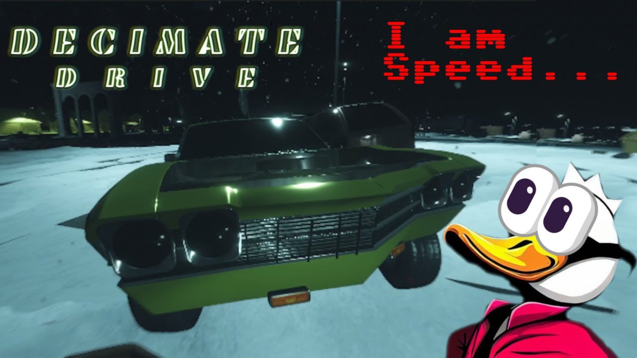 I’M HUNTED by SENTIENT KILLER CARS!!! - Decimate Drive - YouTube