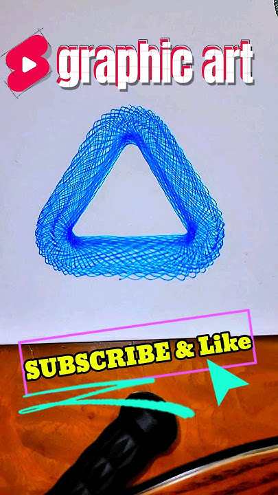 How many lines make a triangle? #spirograph - YouTube