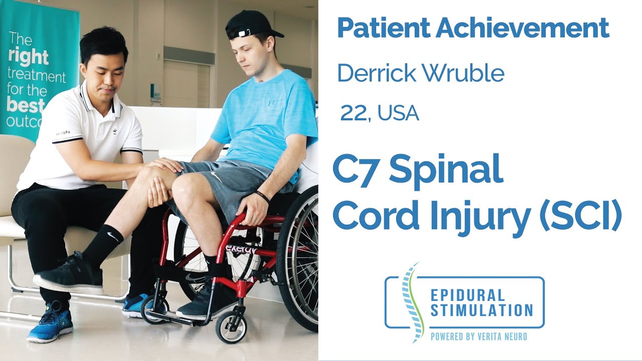 Derrick Wruble - Patient Achievement Video - C7 Spinal Cord Injury ...