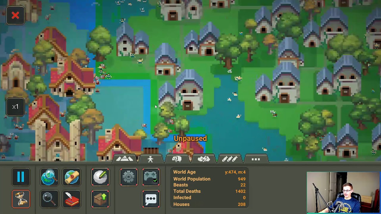 Turning Super Worldbox into an RTS Dwarves VS Humans - YouTube