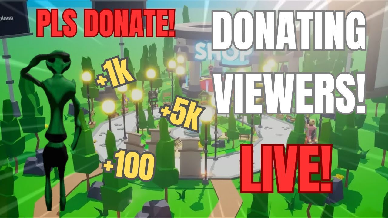 🔴PLS DONATE LIVE | GIVING AWAY FREE ROBUX💸GIVEAWAY AT 300 SUBS! - YouTube