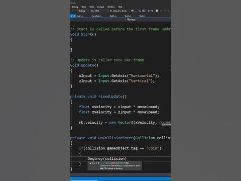 Unity Easy Collision Detection - Unity C# Scripting Tutorial - YouTube