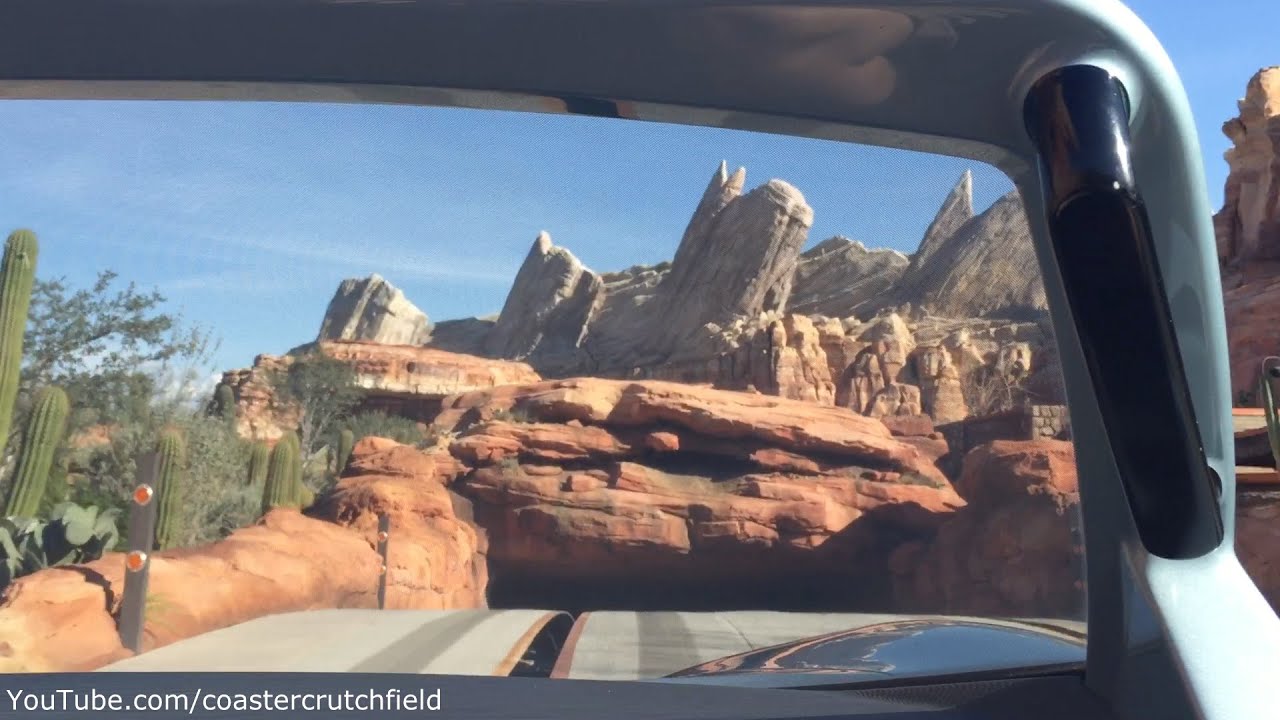 Radiator Springs Racers (Full HD POV) Disney California Adventure - YouTube