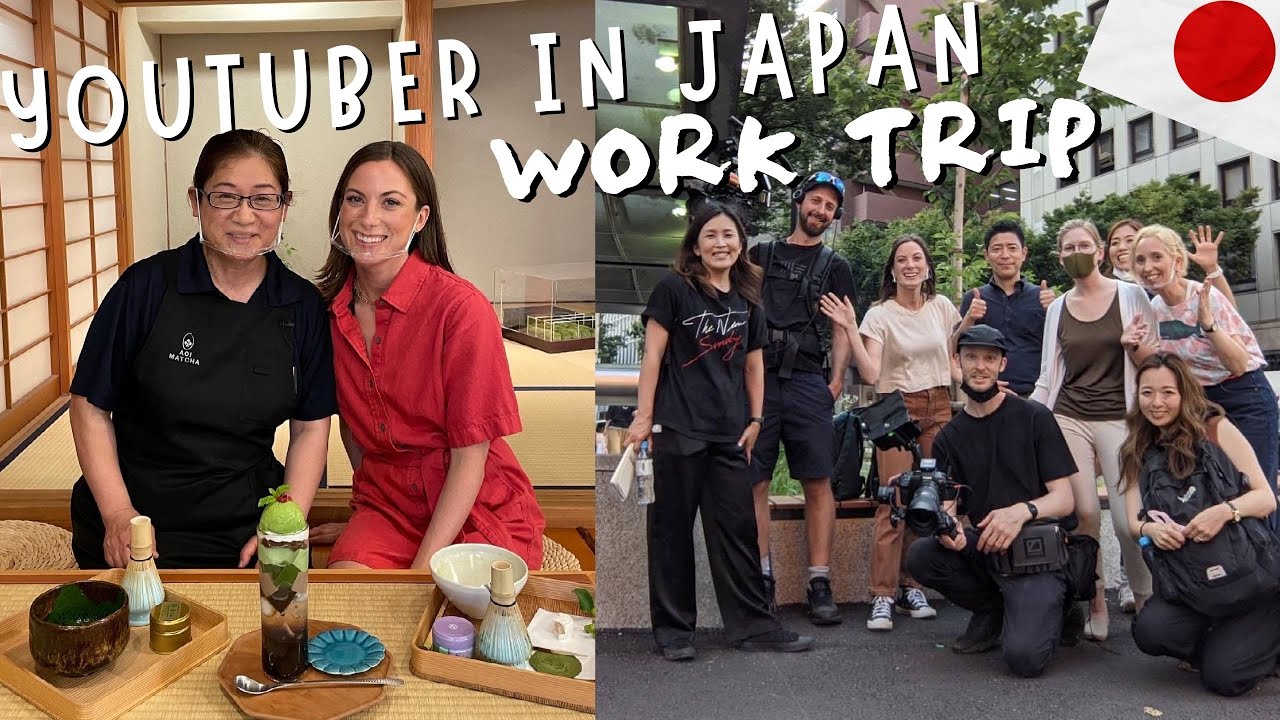 COME TO WORK WITH ME: Youtuber in Japan, BTS WORK TRIP!! - YouTube