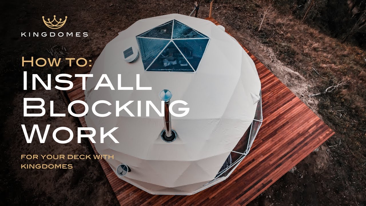 How to install blocking for decks with Kingdomes - YouTube