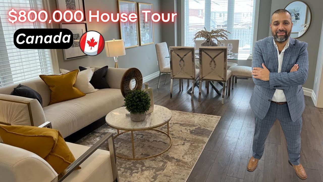 This $800,000 House Tour In Canada Is Absolutely STUNNING! - YouTube
