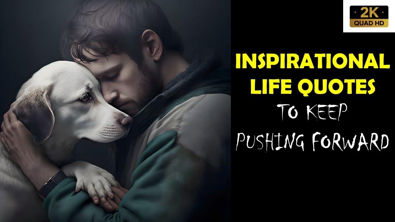 Inspirational Life Quotes To Keep Pushing Forward - YouTube