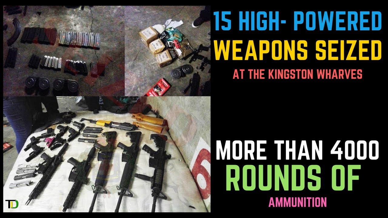 15 High-Powered WEAPONS & OVER 4000 Rounds of Ammunition SEIZED at the ...