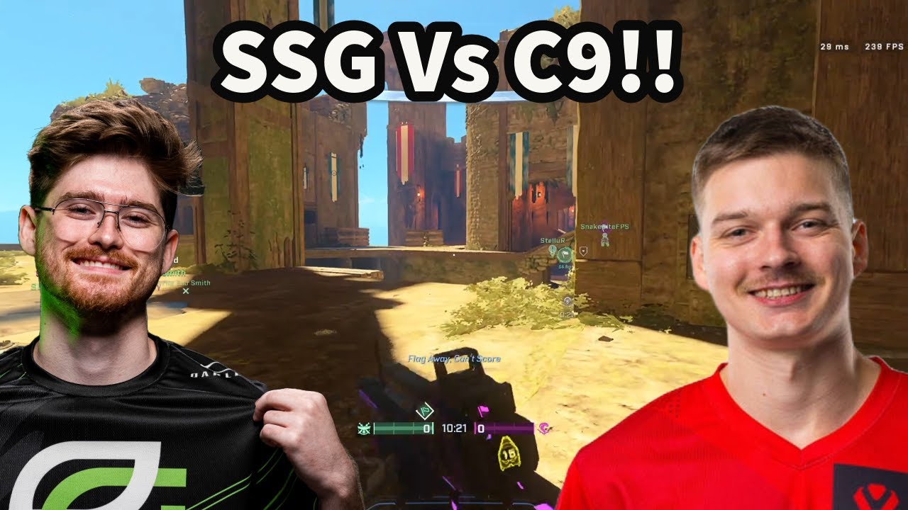 SSG And C9 Fight For Survival In Crazy Close CTF! Lucid POV! - YouTube