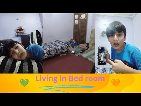 Living in Bed room for 24 hours / mustafa king 👑 - YouTube