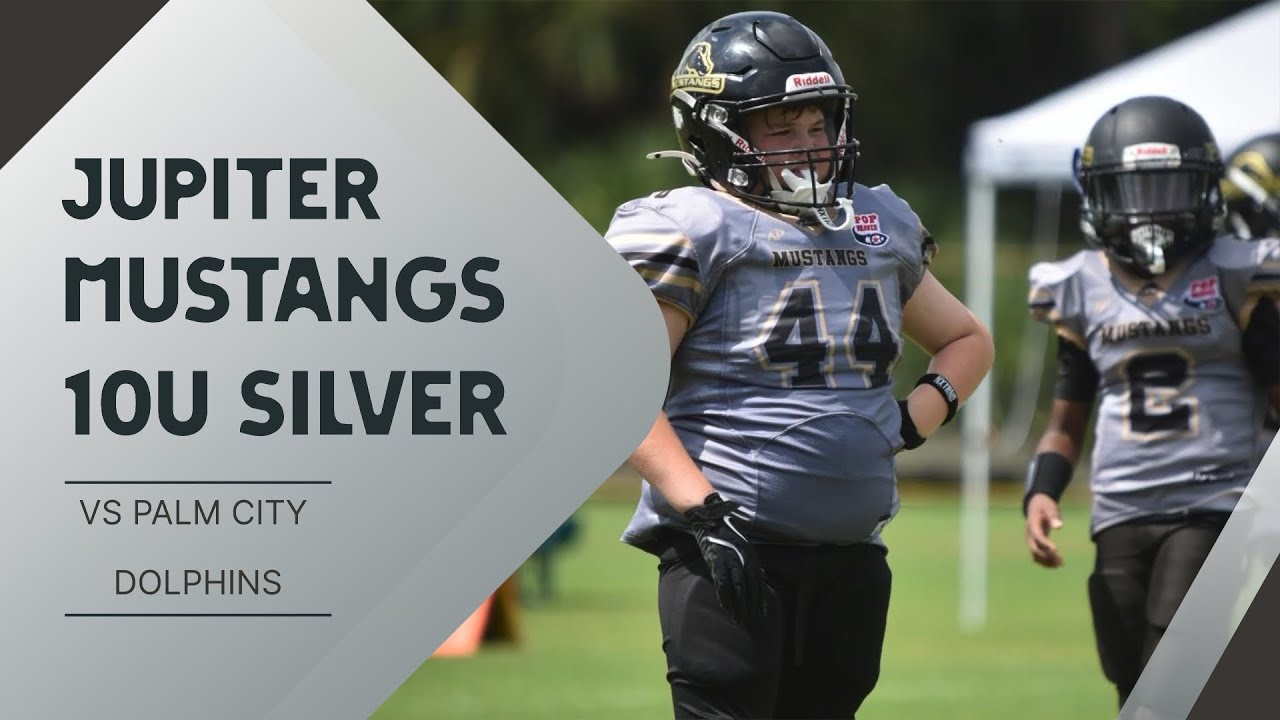 Jupiter Mustangs 10u Silver Highlights vs Palm City Dolphins Orange ...
