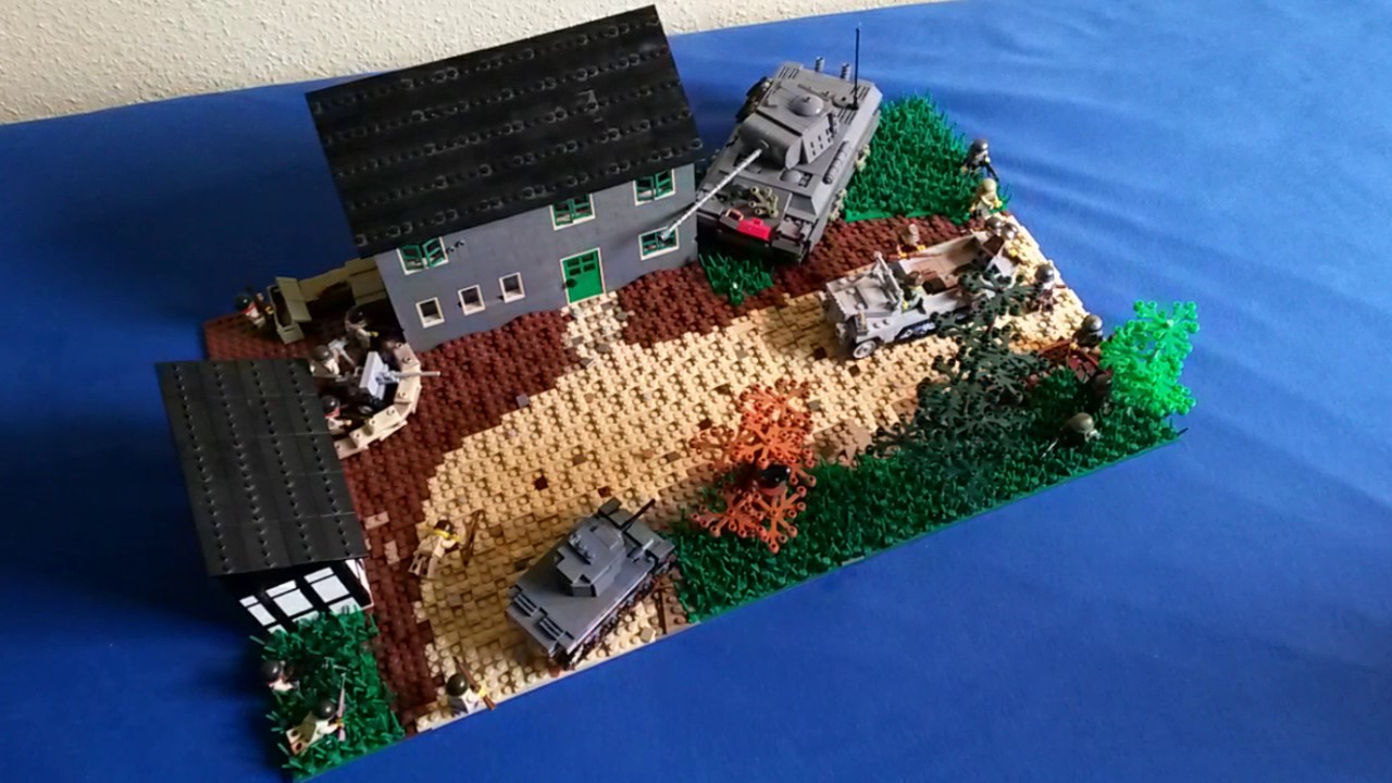 Lego WW2 battle of Normandy moc ( 1944 ) / contest entry - YouTube