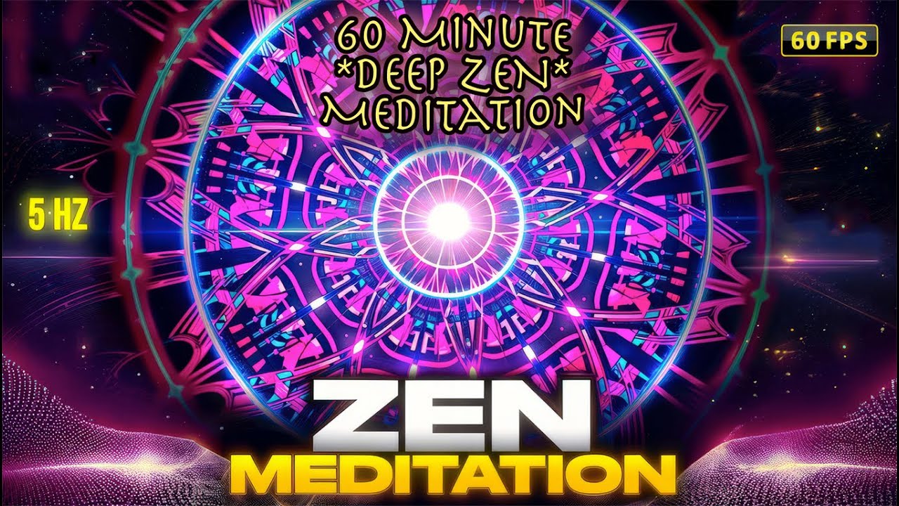 60-Minute DEEP ZEN Meditation | Super Immersive MIX | FEEL The Calming ...
