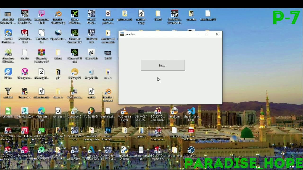 PyQt5 QPushButton how to bind function with push button simple and easy ...