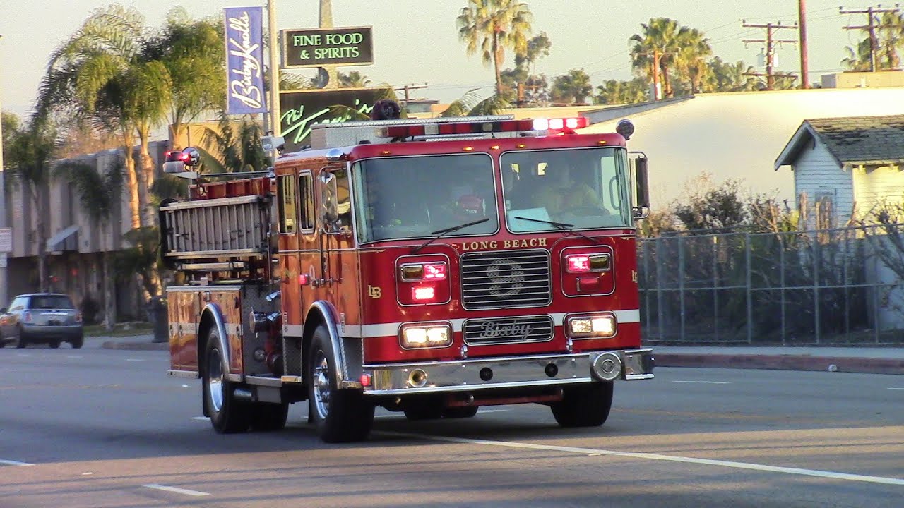 Long Beach Fire Dept. Engine 9 - YouTube