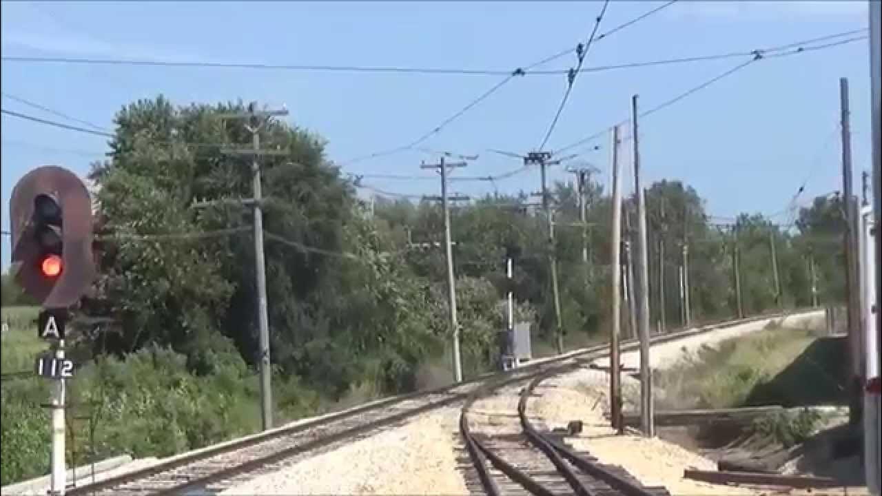 A Cabride Aboard CB&Q 504, An EMD SD24, At Vintage Days 2015 - YouTube