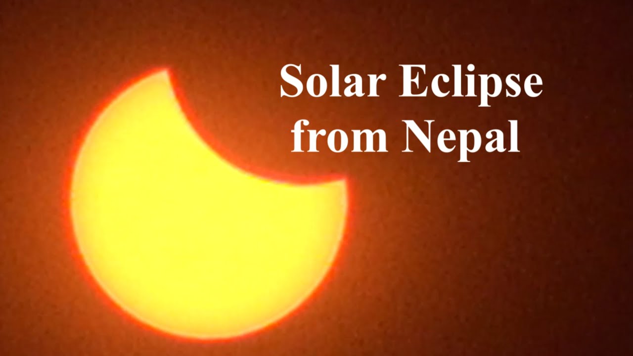 Solar eclipse 2020 seen from Nepal ।। वर्षकै सर्वाधिक लामो दिन ...