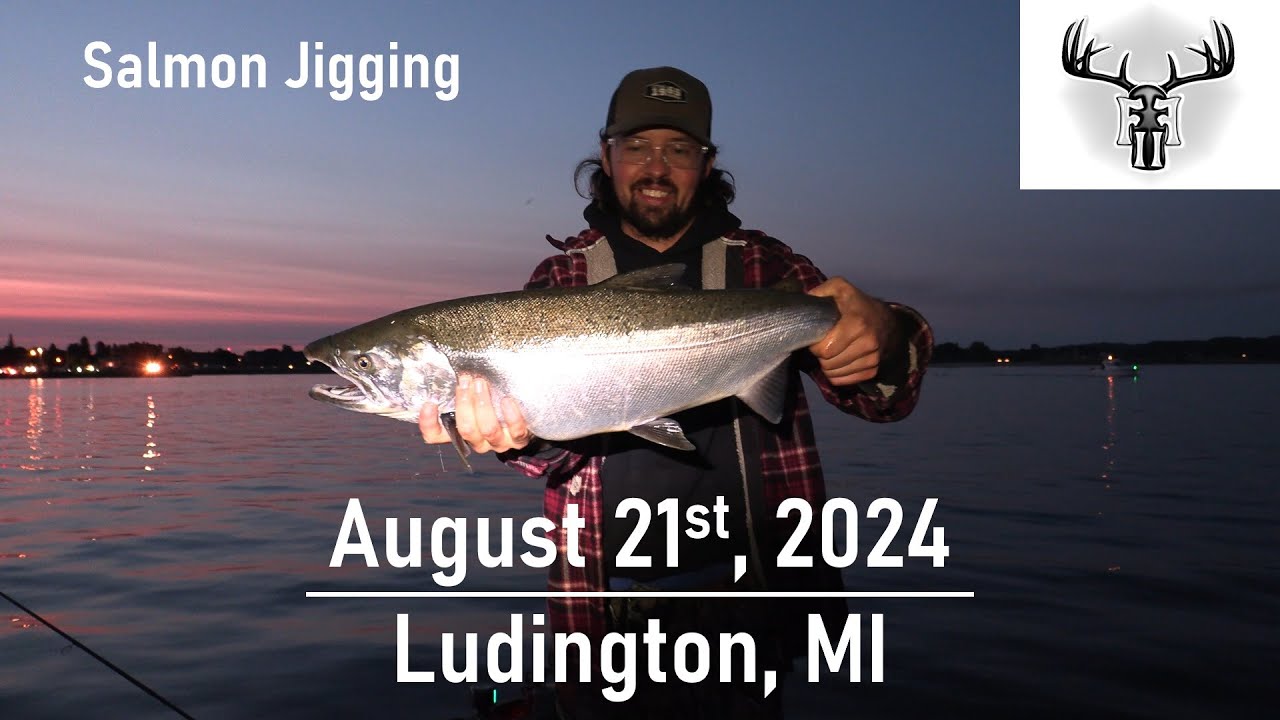 Ludington Salmon Jigging - YouTube
