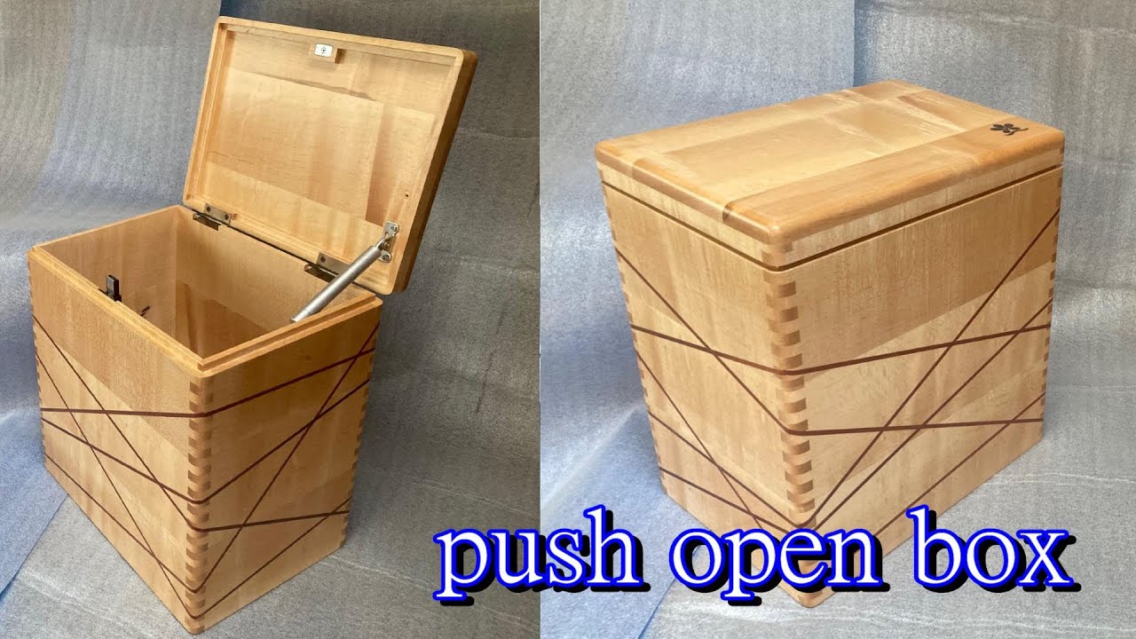 push open box - YouTube