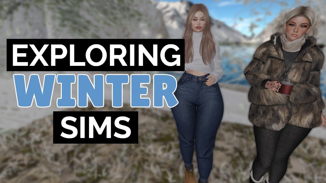 Exploring Winter Sims | Second Life #secondlife #metaverse #gamergirl ...