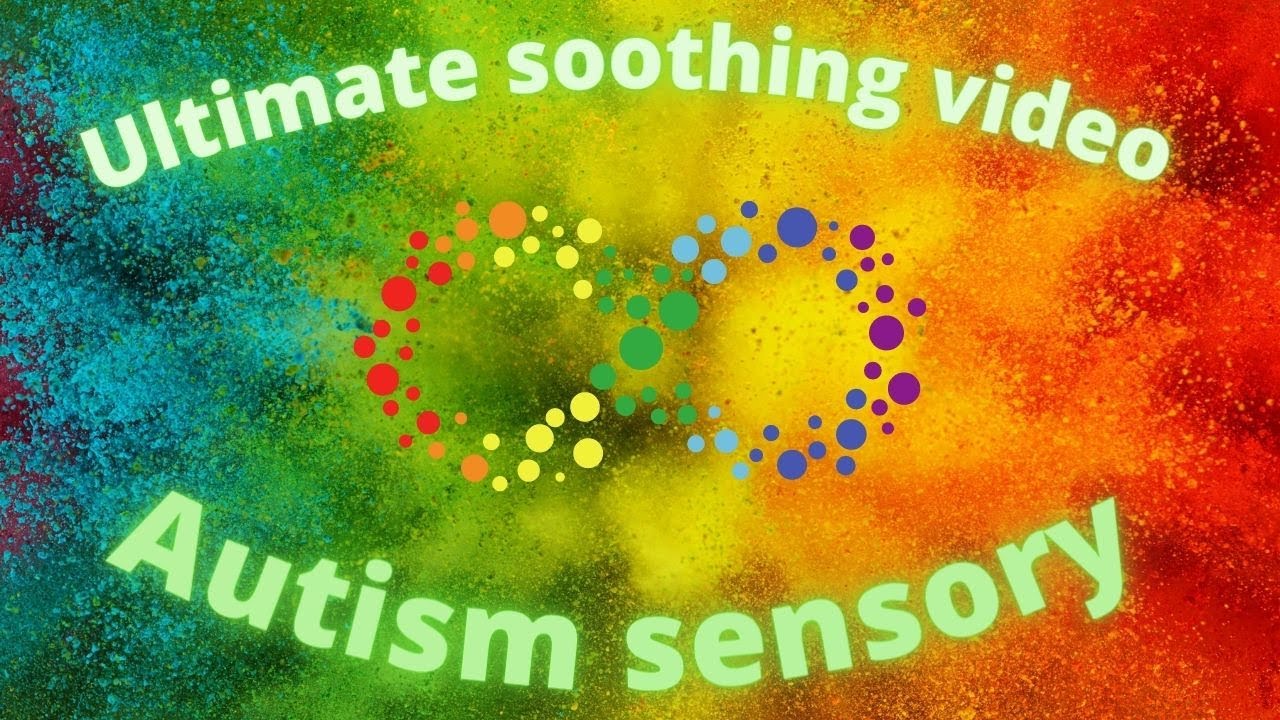 colourful calming autism sensory - YouTube