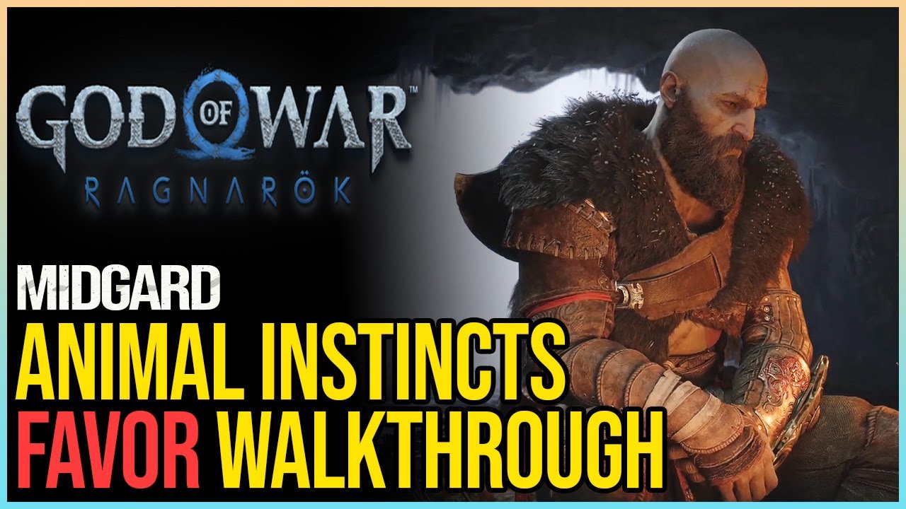 Animal Instincts God of War Ragnarok (All Kol Riders Camps) - YouTube