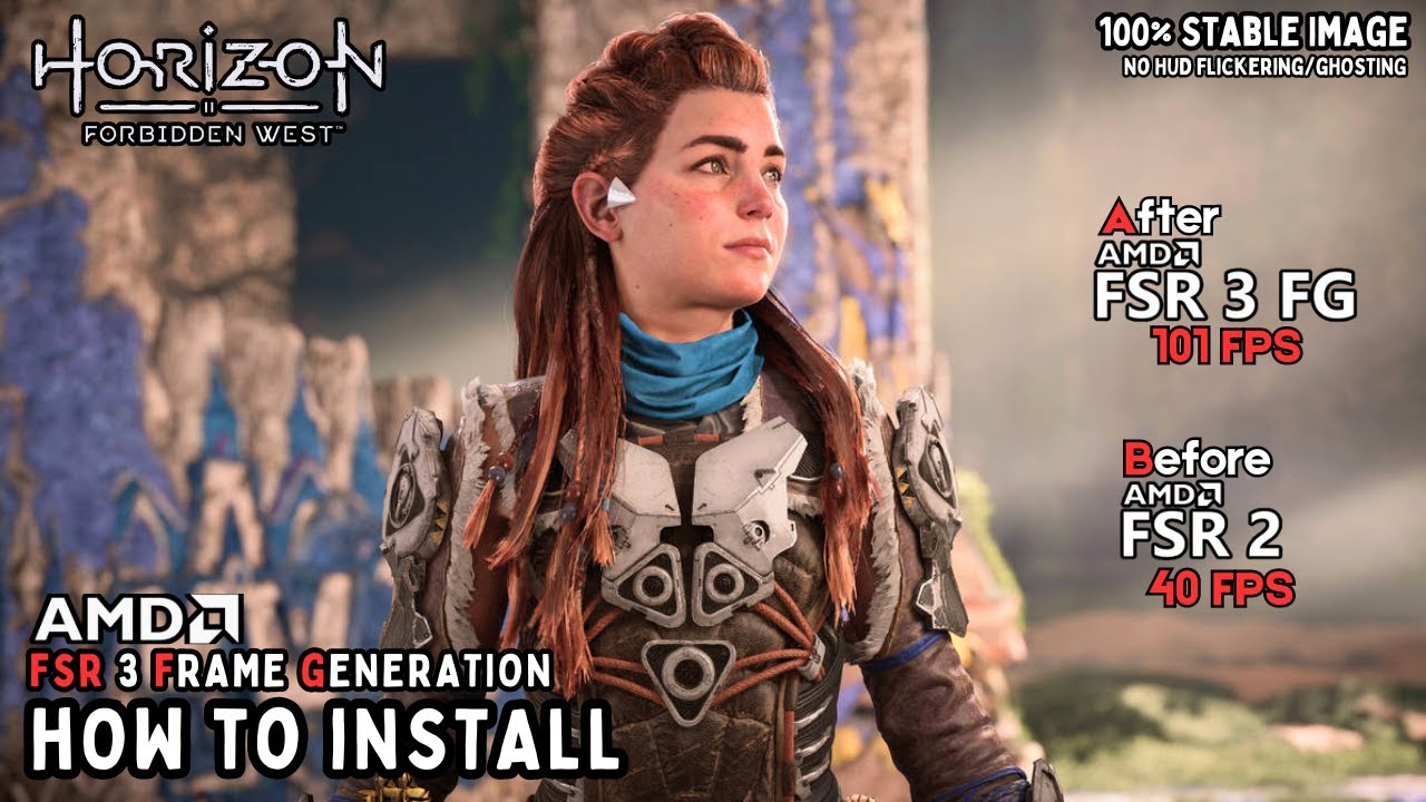 Horizon Forbidden West – How to install FSR 3 Frame Generation Mod ...