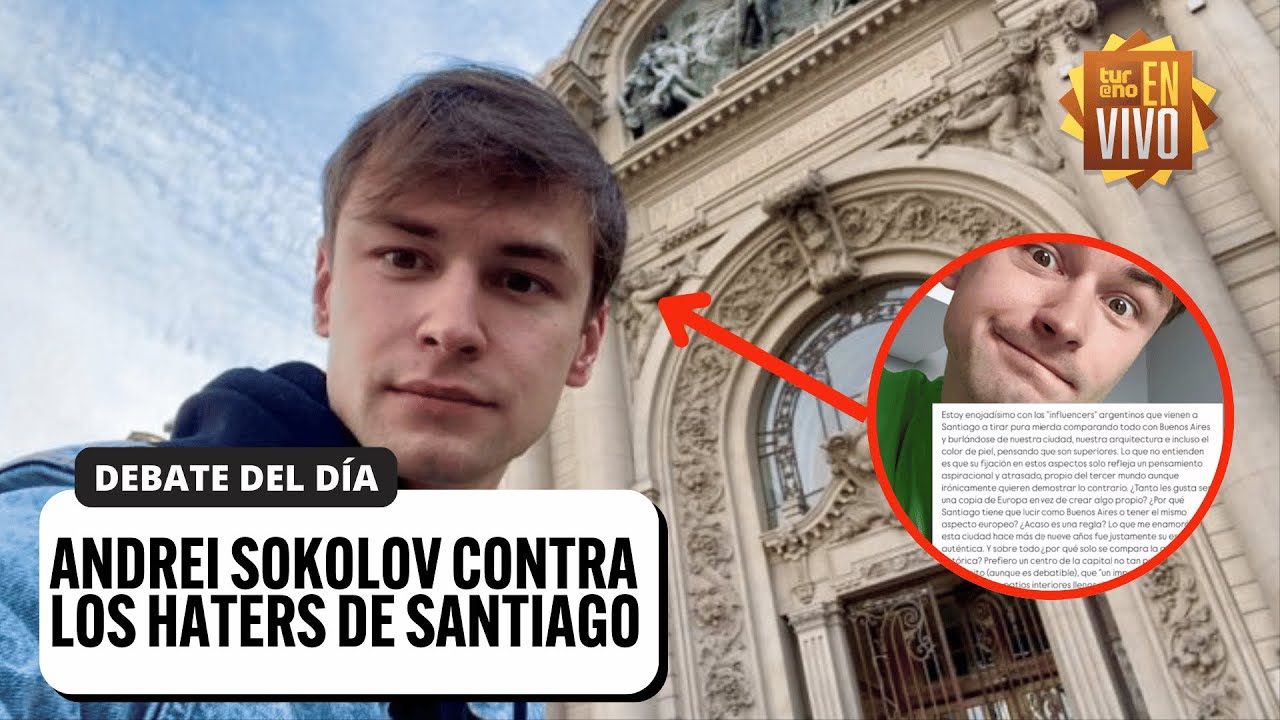 Andrei Sokolov responde y defiende a Santiago frente a duras críticas de argentinos - YouTube