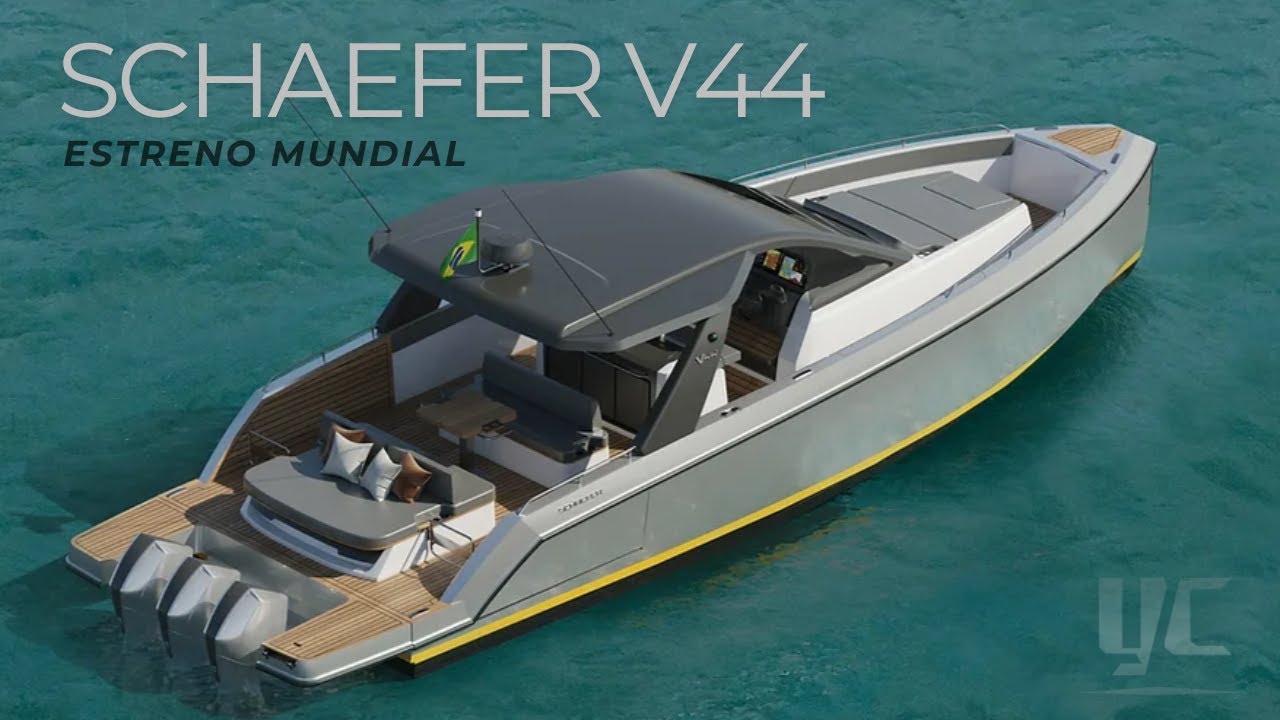 Estreno mundial del yate Schaefer 44 ⚓️ Entrega en todo México - YouTube