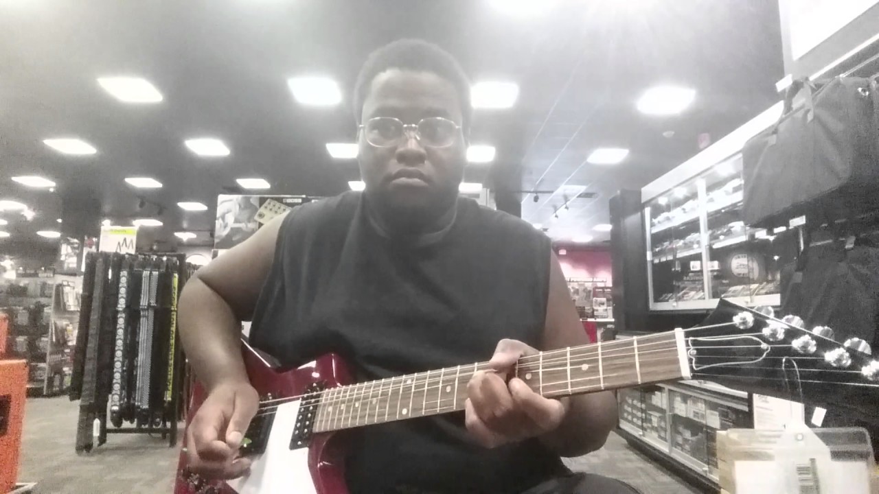 Playing a 2017 Gibson Explorer at Guitar Center in Las Vegas, Nevada ...
