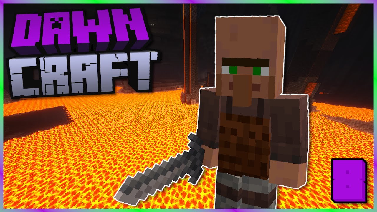 Learning New Skills From The Village Guards | Minecraft: DawnCraft - Ep ...