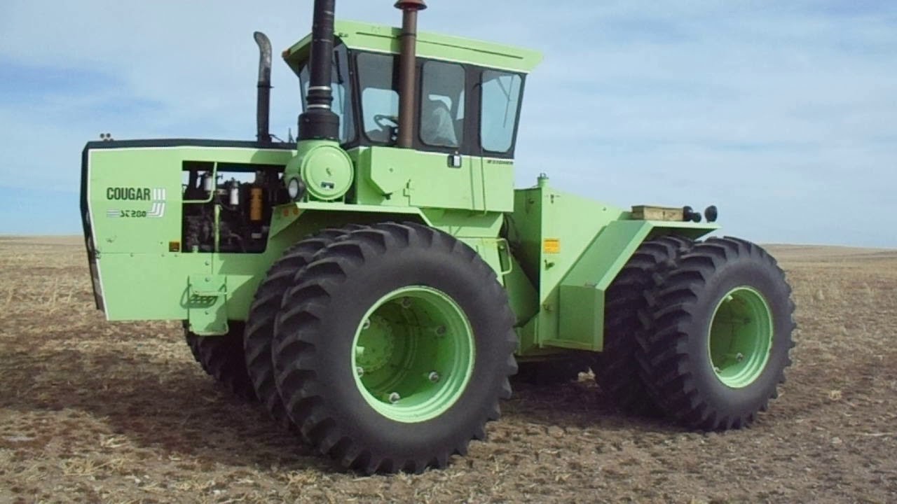 1981 Steiger Cougar ST 280 Tractor Sells on Bigiron 4-18-18 - YouTube