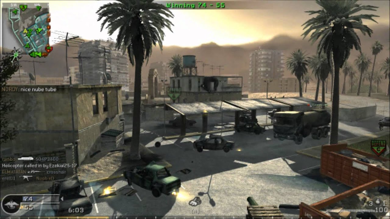 Call of Duty 4 - Domination on Broadcast (PC) - YouTube